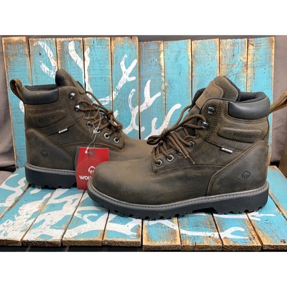 Wolverine | Shoes | Newwolverine Floorhand Steel Toe Work Boot Brn ...